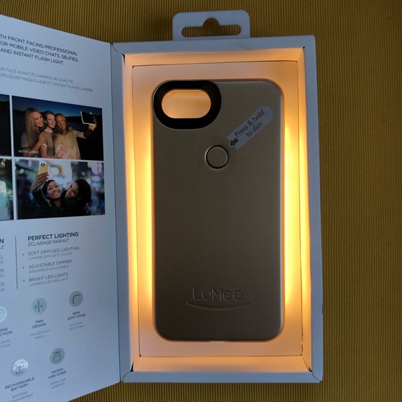 LuMee | Accessories | New Wtags Lumee Two Selfie Case With Front Lights ...